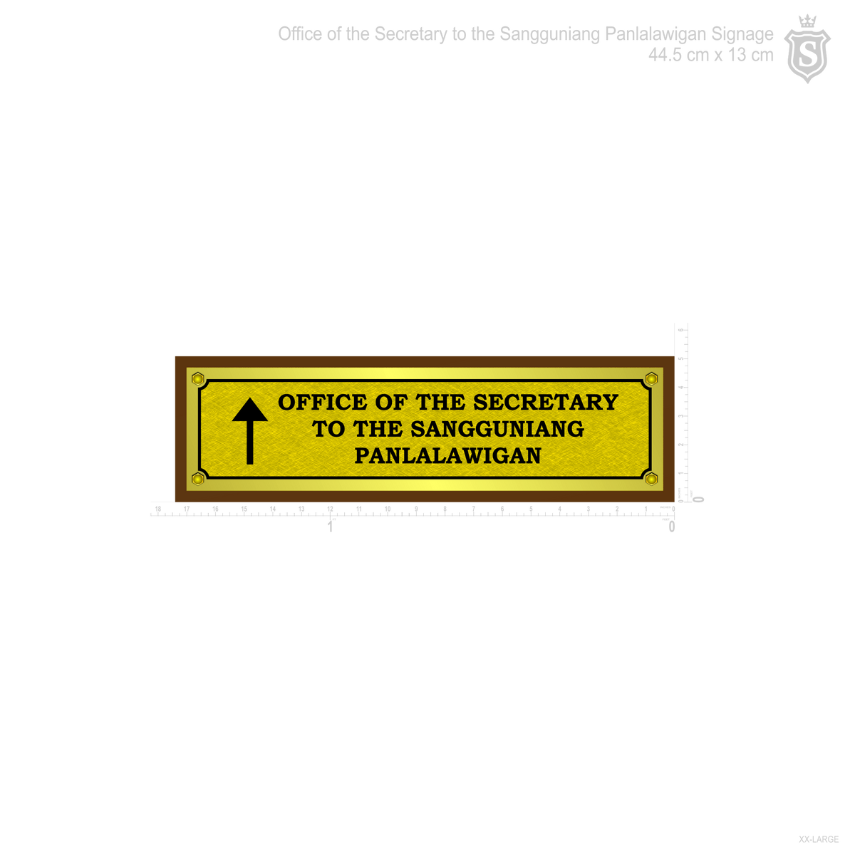 Capitol Conference Room Door Signage – Suarez Arts