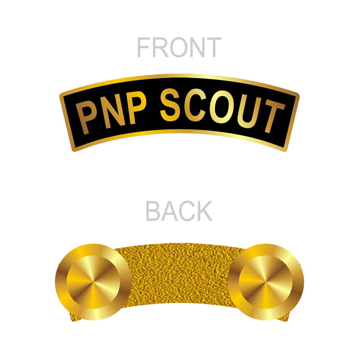 PNP Scout Tab Pin – Suarez Arts