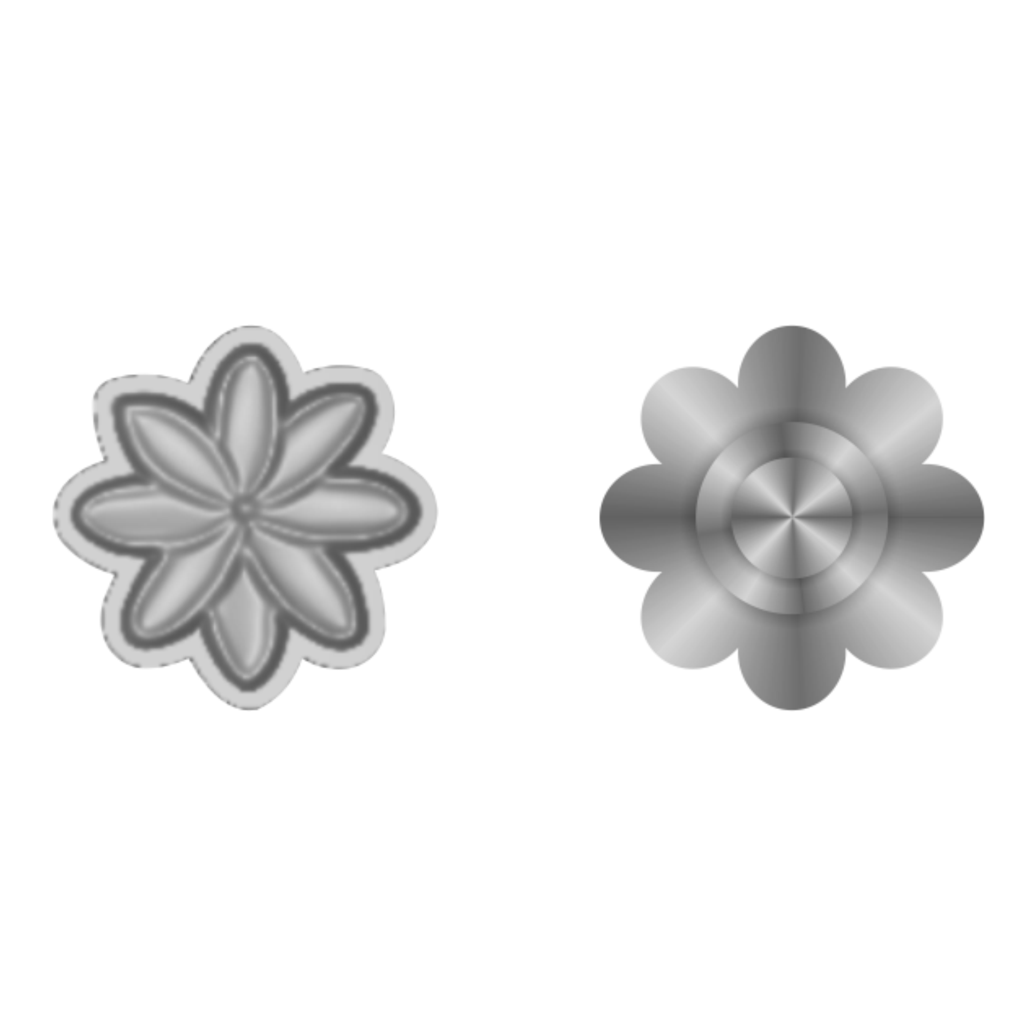 Sampaguita Metal Rank Insignia – Suarez Arts