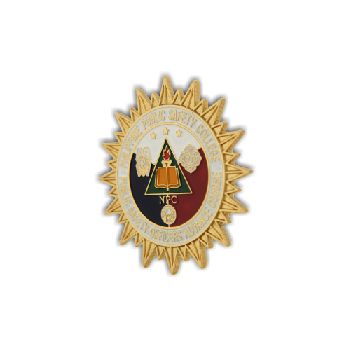 Public Safety Officers Advance Course ( PSOAC ) Pin – Suarez Arts