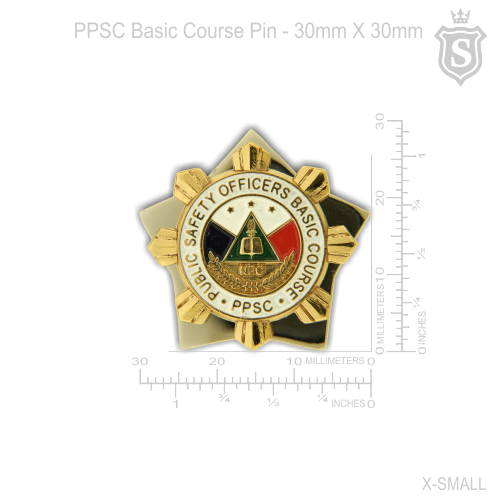 Public Safety Officers Basic Course (PSOBC) Pin – Suarez Arts