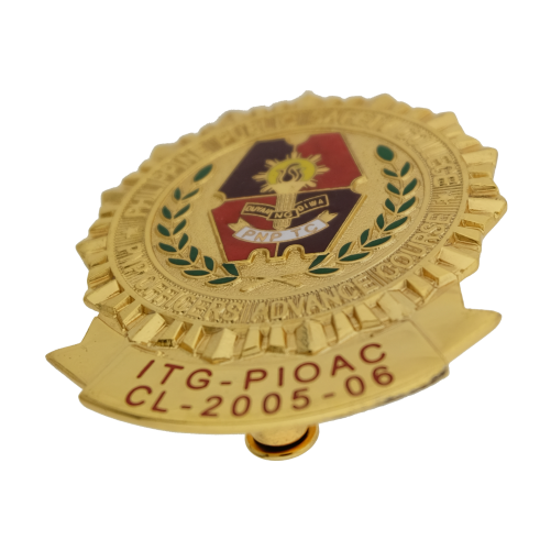 PPSC PNP Officers Advance Course Pin – Suarez Arts