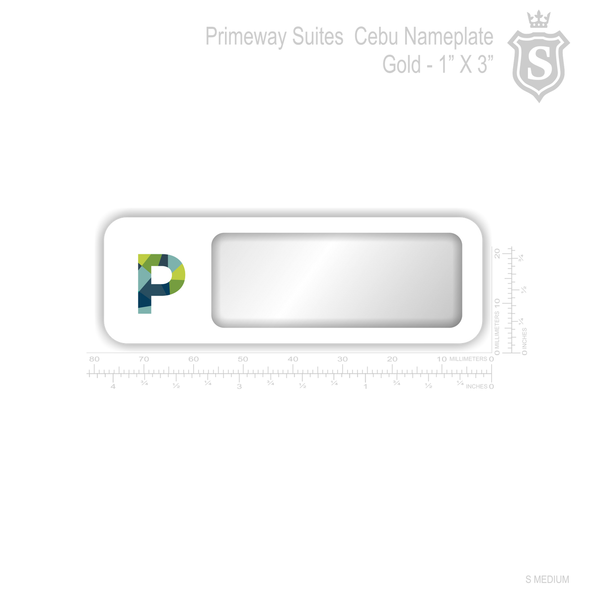 Primeway Suites Cebu Nameplate - Insertable – Suarez Arts