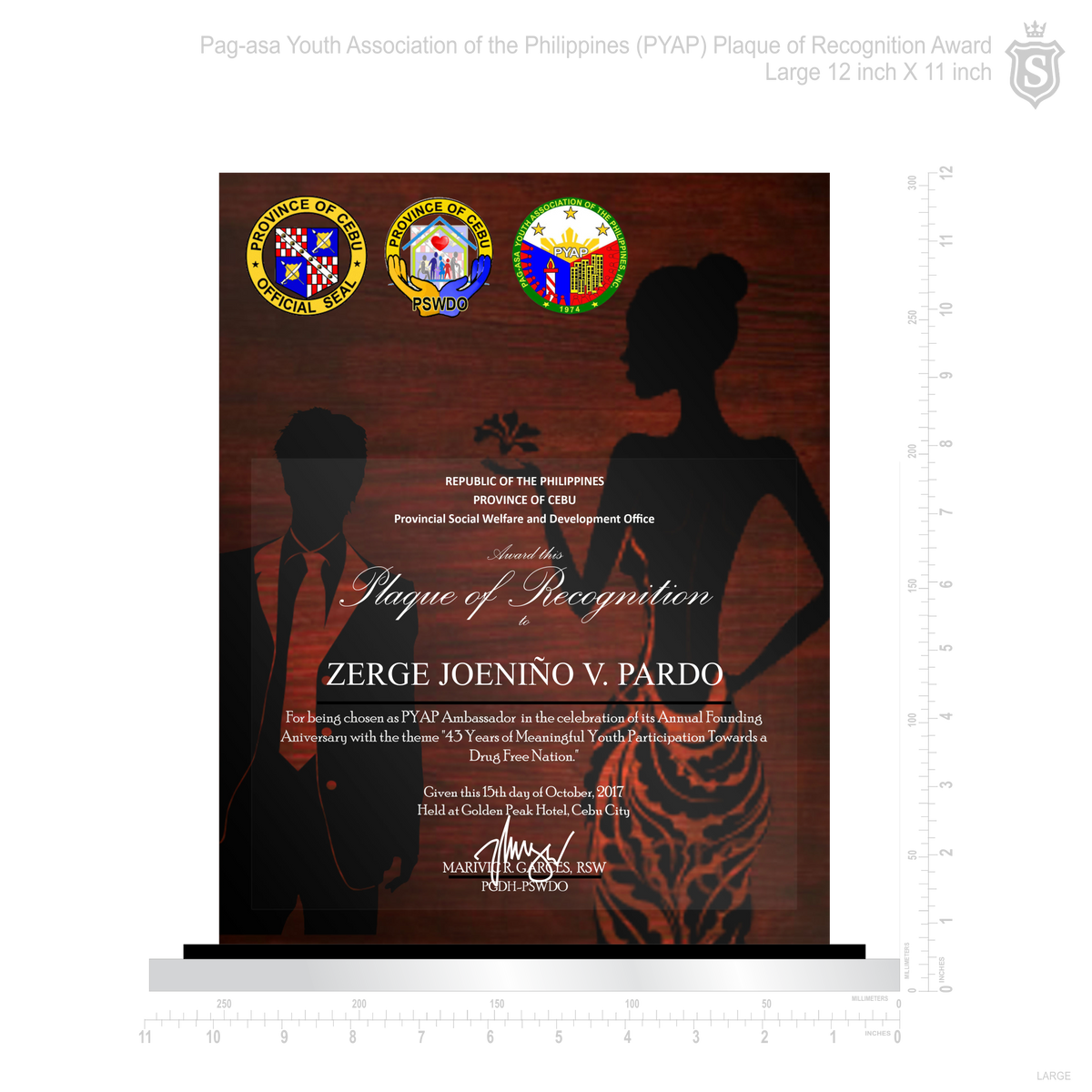 PYAP - PSWDO Plaque – Suarez Arts