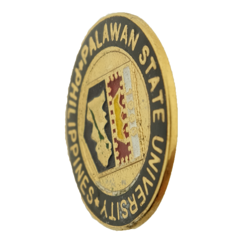 Palawan State University Gold Pin – Suarez Arts