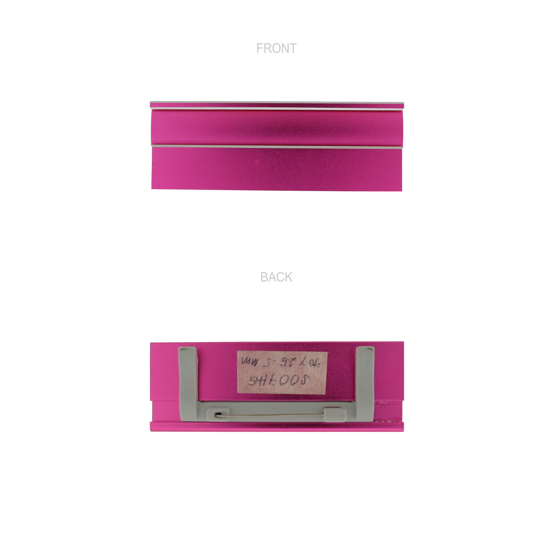 Changeable Nameplate Pink – Suarez Arts