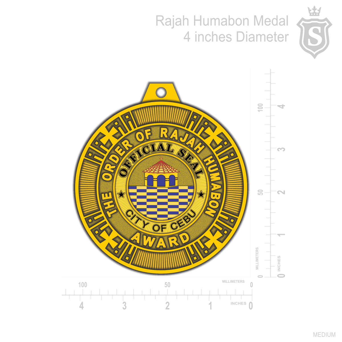 Rajah Humabon Award Medal – Suarez Arts