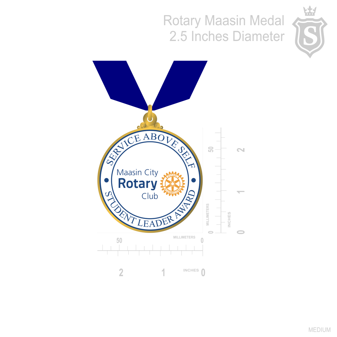 Rotary Maasin Medal – Suarez Arts