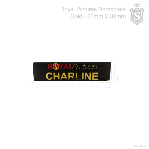 Royal Pictures Nameplate – Suarez Arts