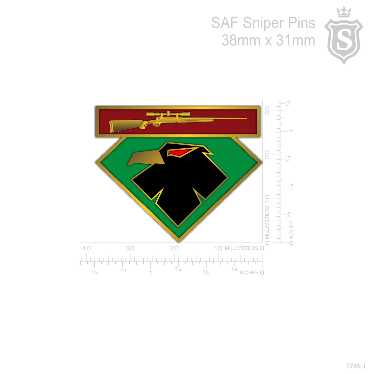 Special Action Force (SAF) Sniper Pin – Suarez Arts