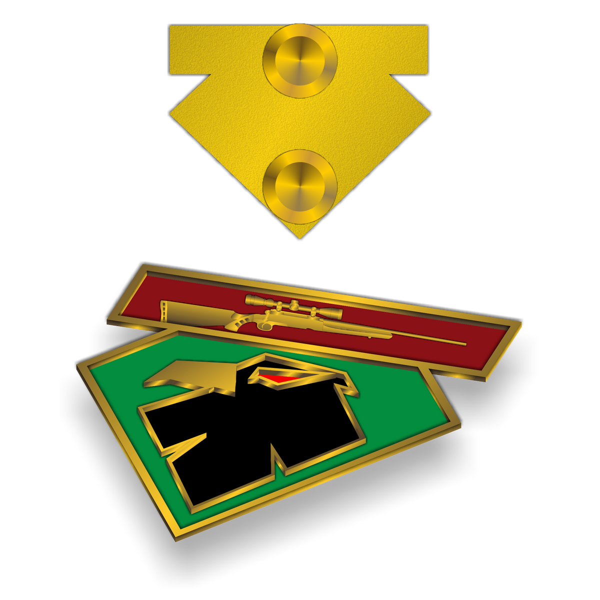 Special Action Force (SAF) Sniper Pin – Suarez Arts