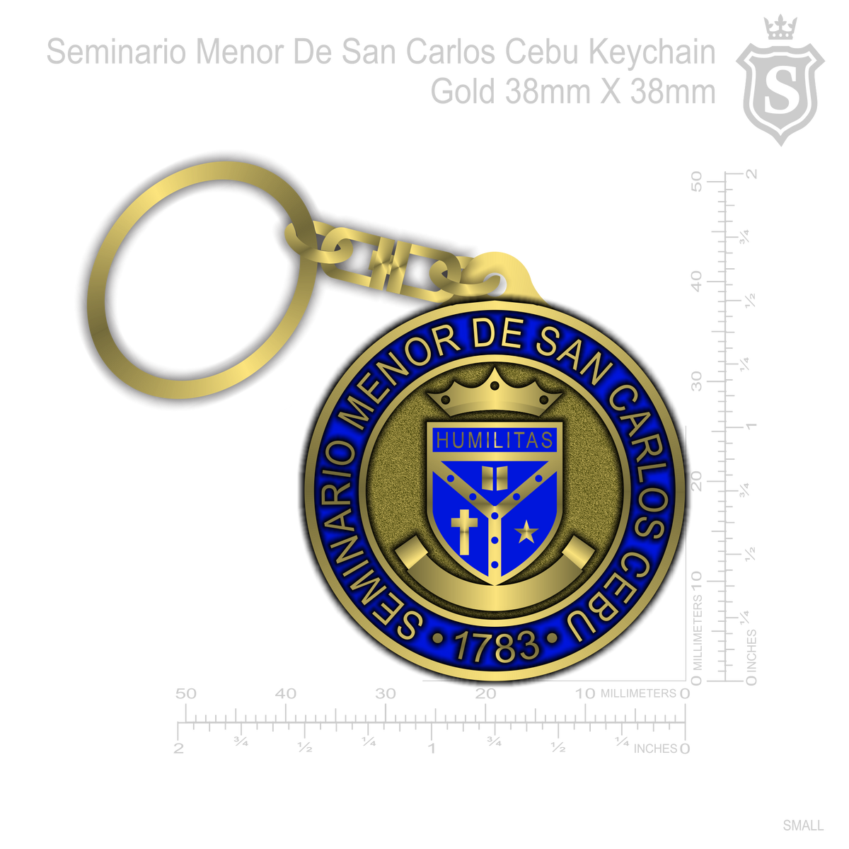 Seminario Menor de San Carlos Cebu Keychain – Suarez Arts