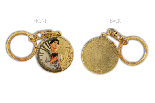 San Pedro Calungsod Keychain Gold 32mm – Suarez Arts