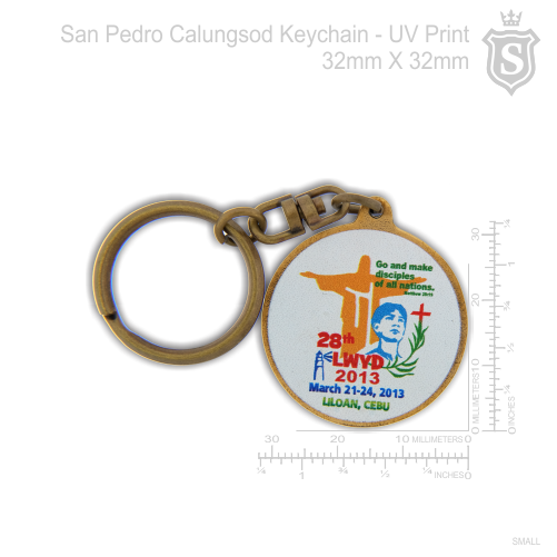 San Pedro Calungsod Keychain UV Print – Suarez Arts