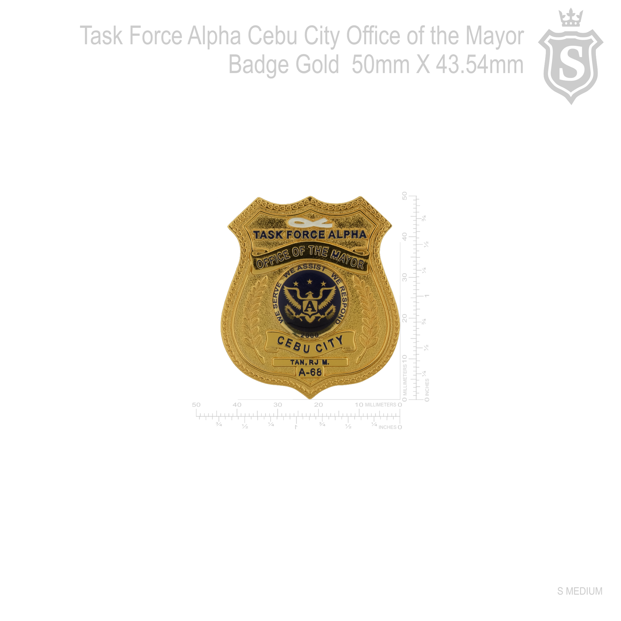 Task Force Alpha Badge – Suarez Arts