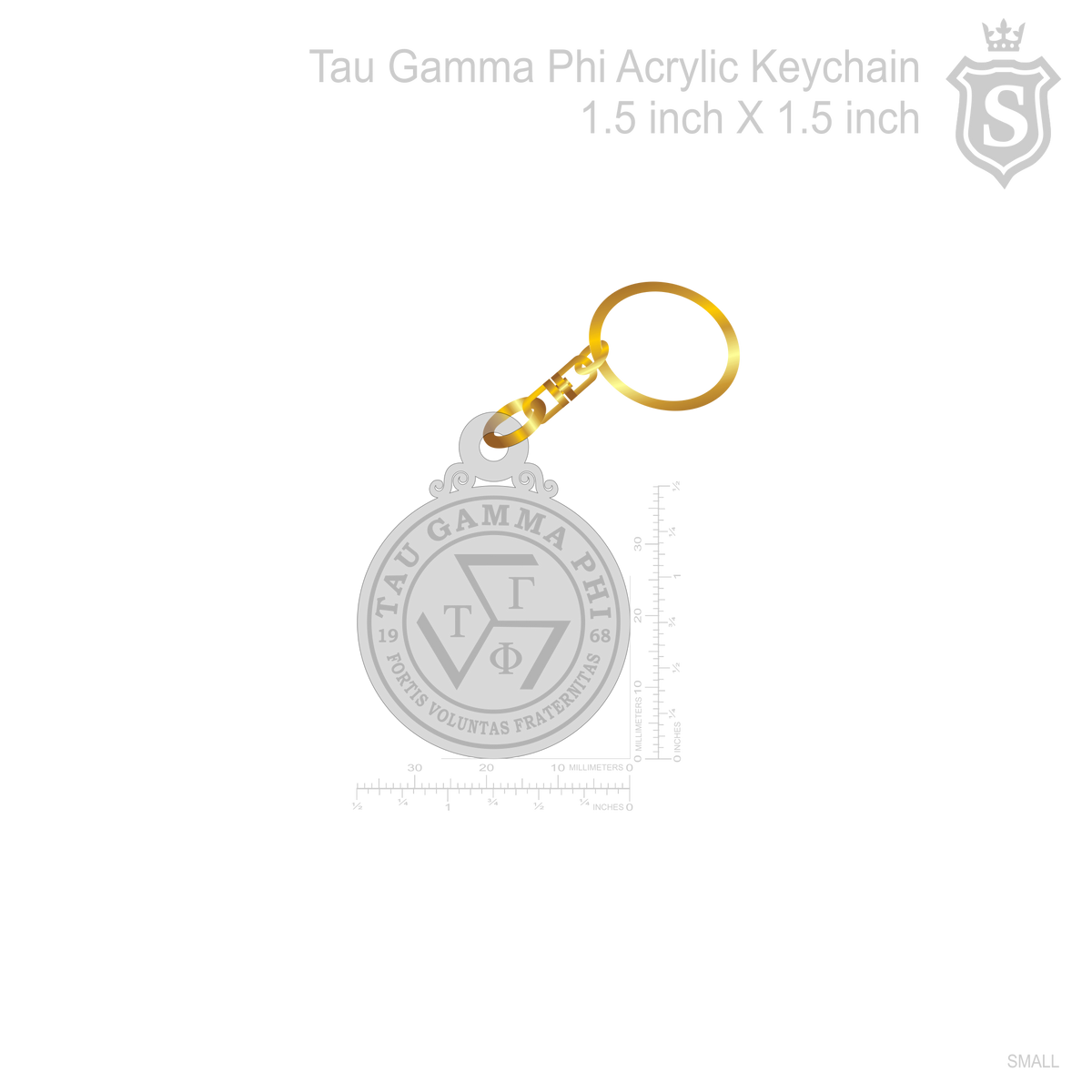 Tau Gamma Phi Acrylic Keychain – Suarez Arts