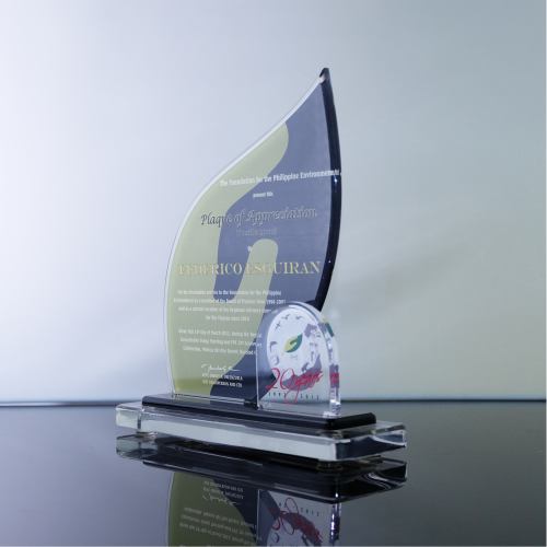The Foundation of the Philippine Environment Plaque of Appreciation 20 ...