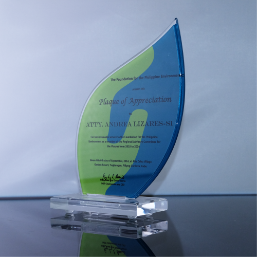 The Foundation of the Philippine Environment Plaque of Appreciation 7 ...