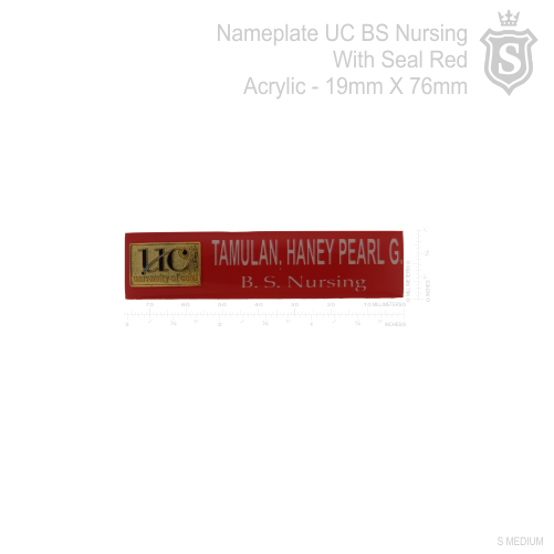 University Of Cebu (UC) Nameplate Banilad Campus - BS Nursing – Suarez Arts