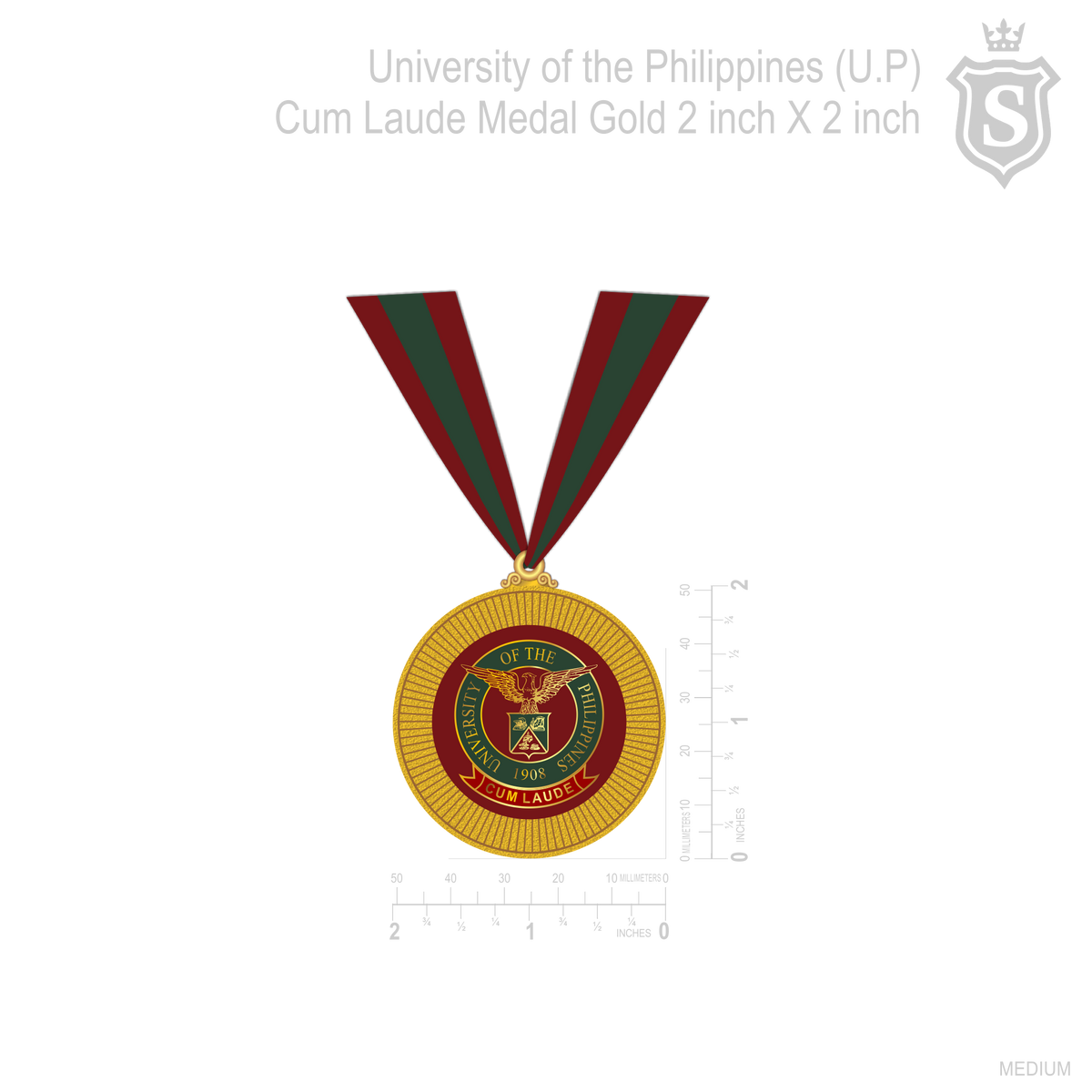 University of the Philippines (UP) Medal – Suarez Arts