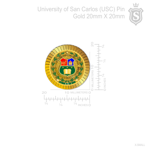 University San Carlos (USC) Pin – Suarez Arts