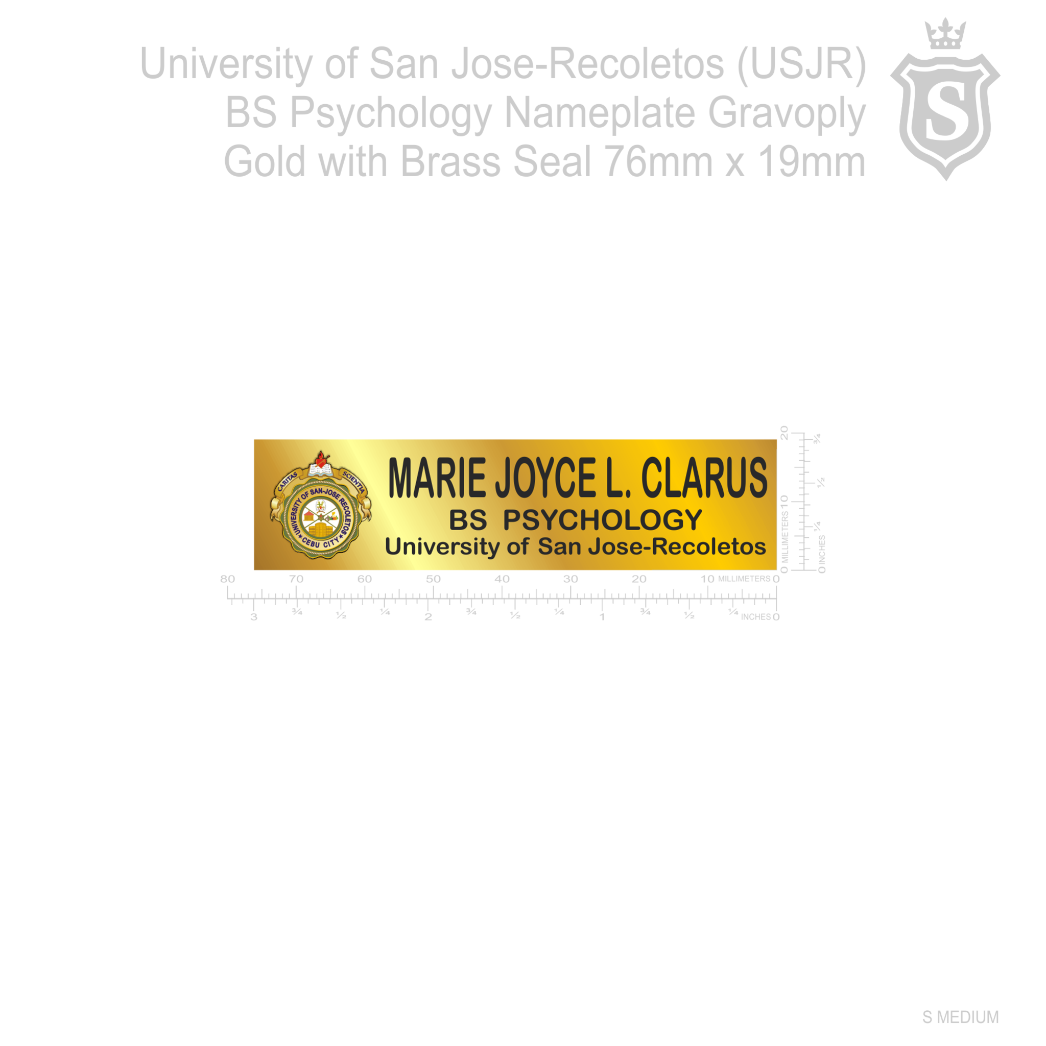 University Of San Jose Recoletos Logo