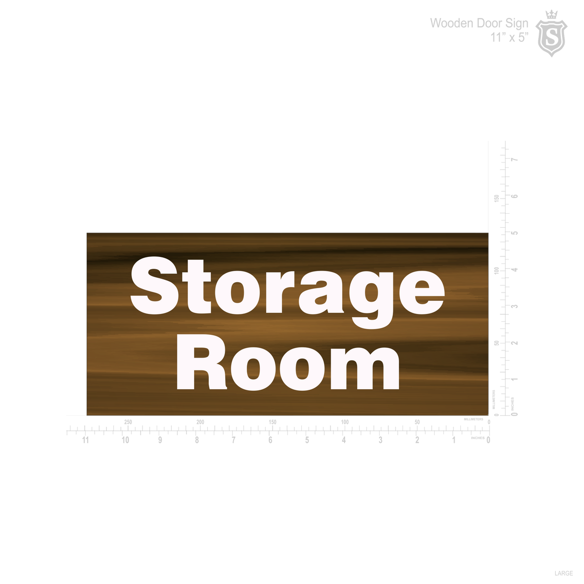 Wooden & Acrylic Room Signage – Suarez Arts